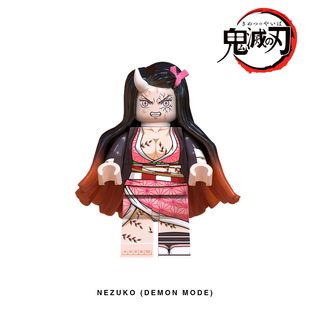 Nezuko Kamado (Demon Mode) Custom Minifigure – Brick This Now